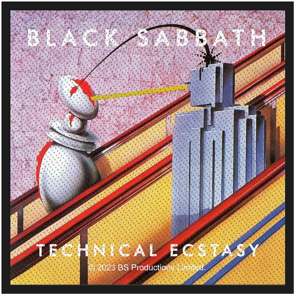 Black Sabbath 'Technical Ecstasy' (Black) Patch | Eyesore Merch