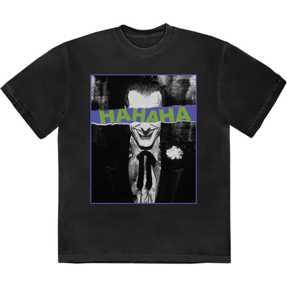 The Joker 'Hahaha Eyes' (Black) T-Shirt | Eyesore Merch