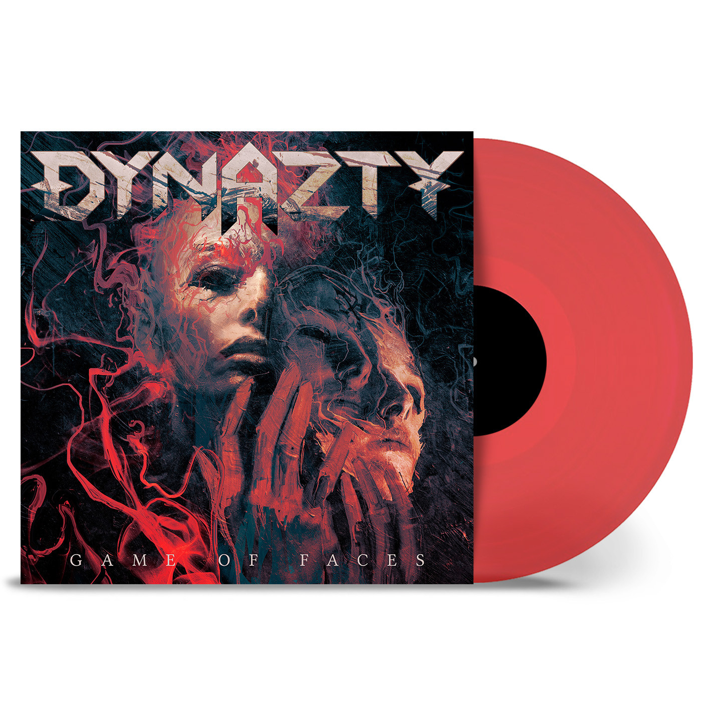Dynazty 'Game Of Faces' LP Transparent Red Vinyl