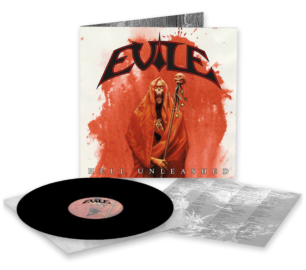Evile 'The Unknown' LP Black Vinyl