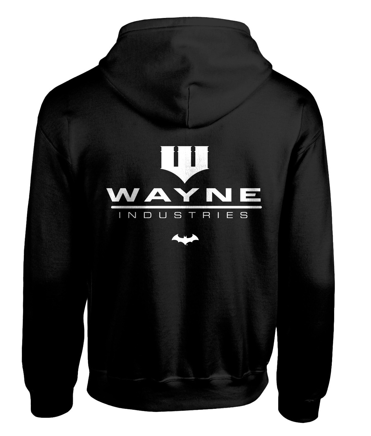Batman 'Wayne Industries' (Black) Zip Up Hoodie