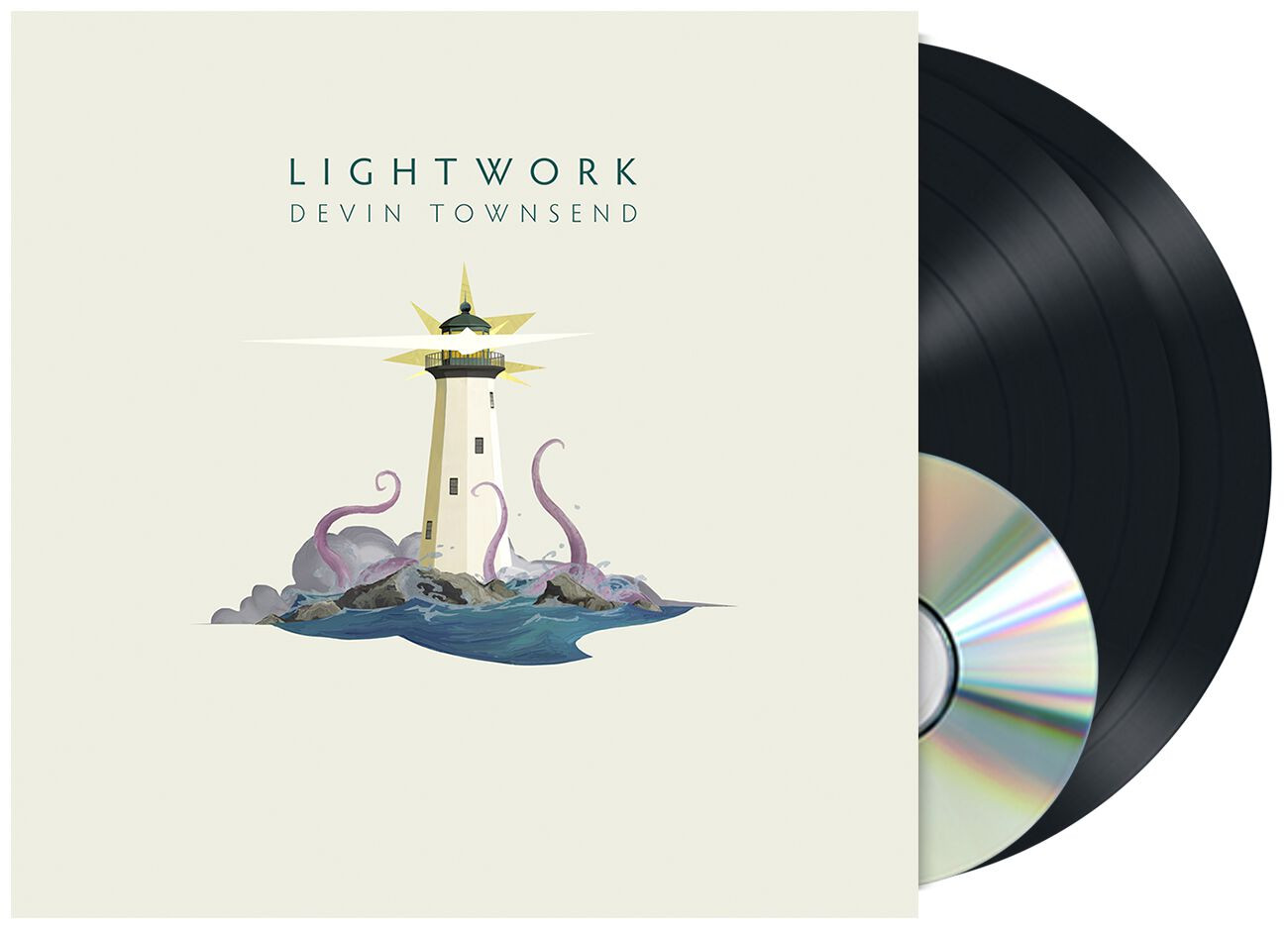 Devin Townsend 'Lightwork' 2LP Black Vinyl + CD - RELEASE DATE 28th ...
