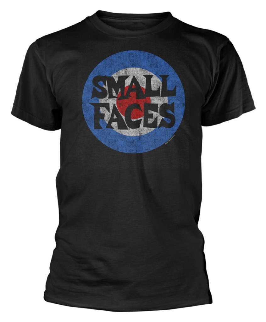 Small Faces 'MOD Target' (Black) T-Shirt