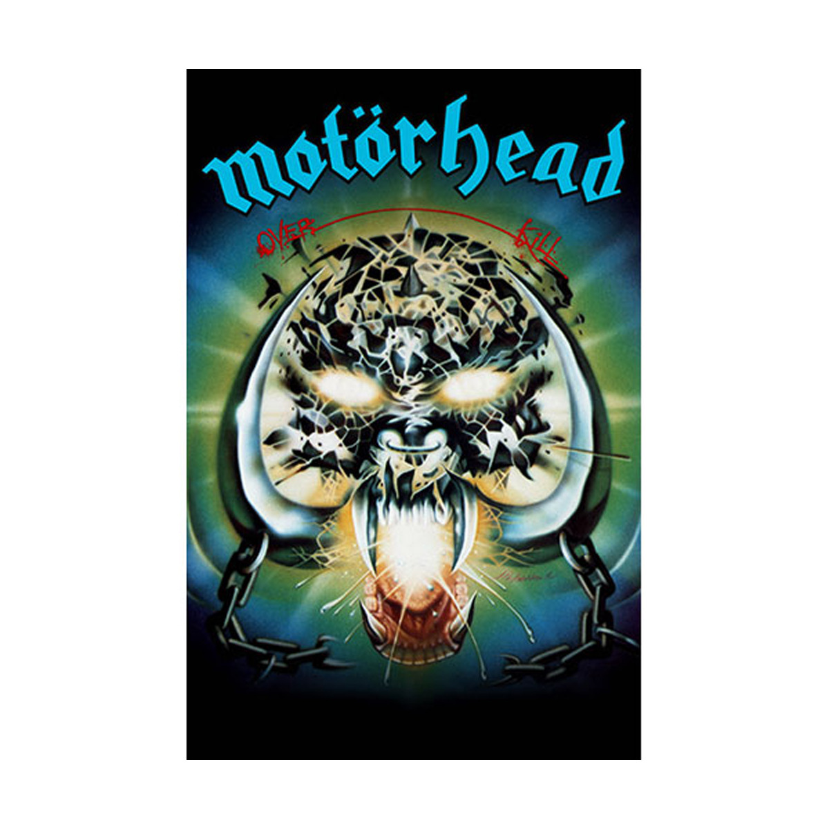 Motorhead 'Overkill' Textile Poster