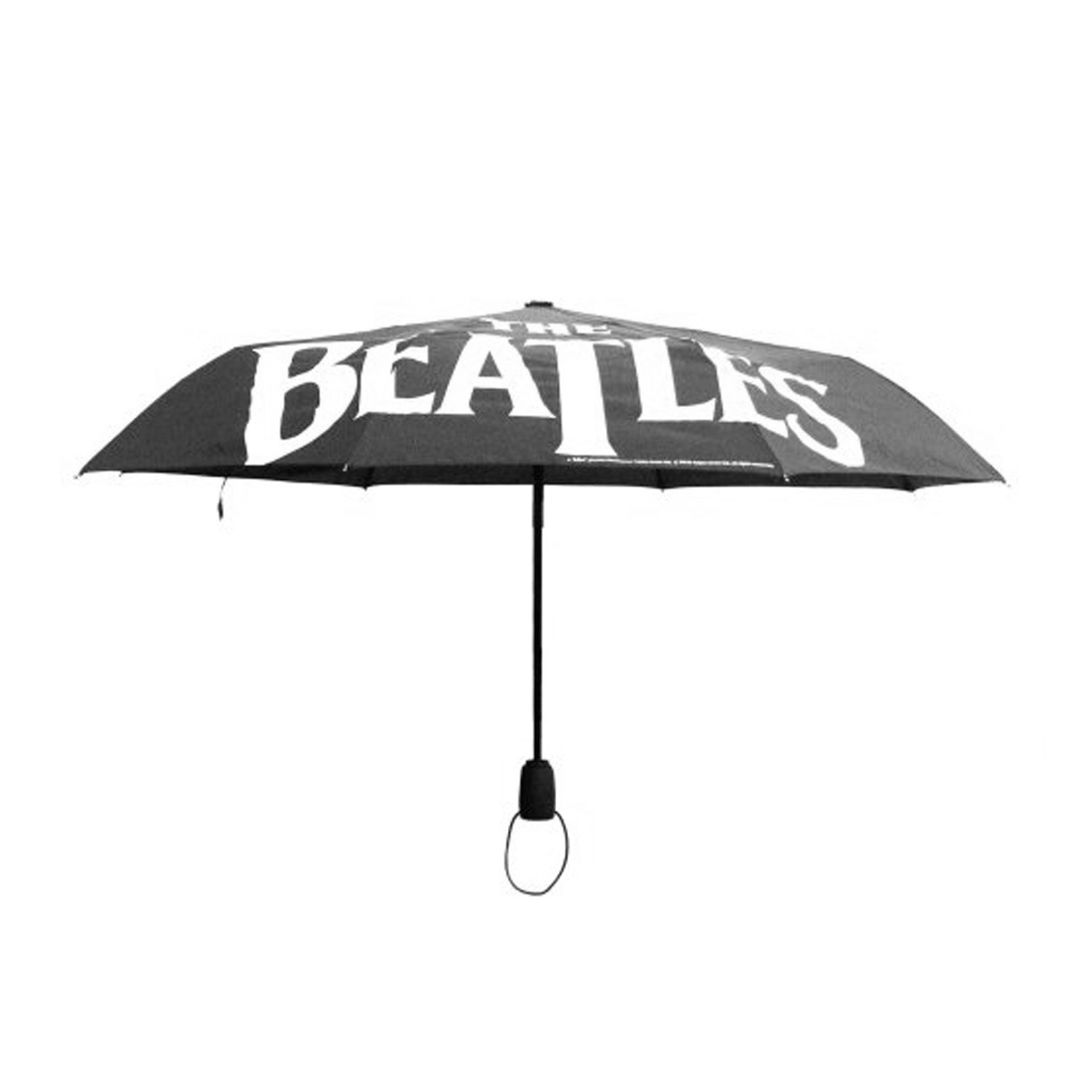 The Beatles 'Drop T Logo' (Black) Umbrella Ã‚Â¦ Eyesore Merch