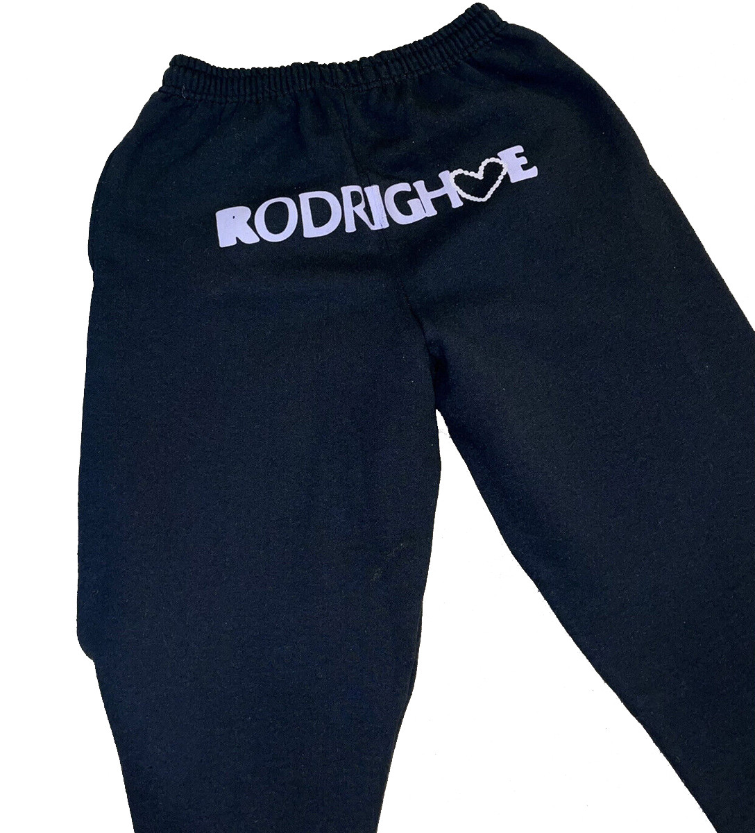Olivia Rodrigo 'Rodrighoe' (Black) Jogging Bottoms | Eyesore Merch