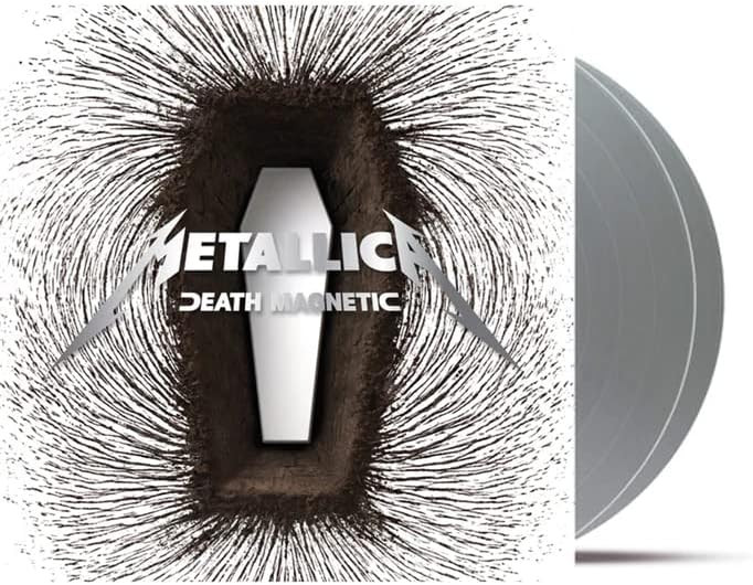 Metallica 'Death Magnetic' 2LP 'Magnetic Silver' Vinyl
