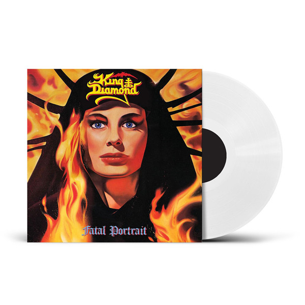King Diamond 'Fatal Portrait' LP White Vinyl