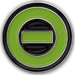 Type O Negative 'Negative Symbol' Pin Badge | Eyesore Merch