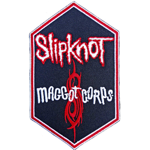 Slipknot 'Logo & Nonagram' Patch Keyring