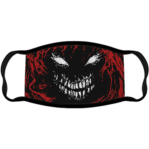 Disturbed 'Smile' (Black) Face Mask