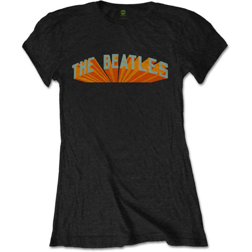 The Beatles 1968 Live Photo Black T Shirt ¦ Eyesore Merch