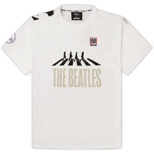 The Beatles 'Training Top' (Black & White) Meyba Football Jersey ...