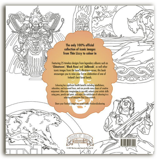 The Official Judas Priest Colouring Book | Eyesore Merch