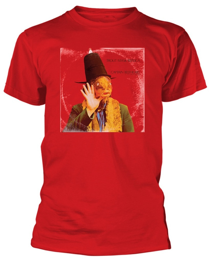 Captain Beefheart & His Magic Band 'Trout Mask Replica' (Red) T-Shirt