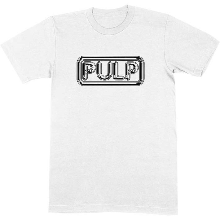 Pulp 'Different Class Logo' (White) T-Shirt