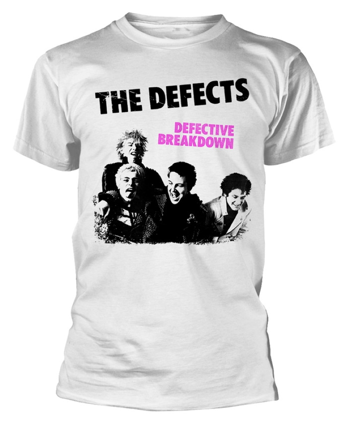 The Defects 'Defective Breakdown' (White) T-Shirt