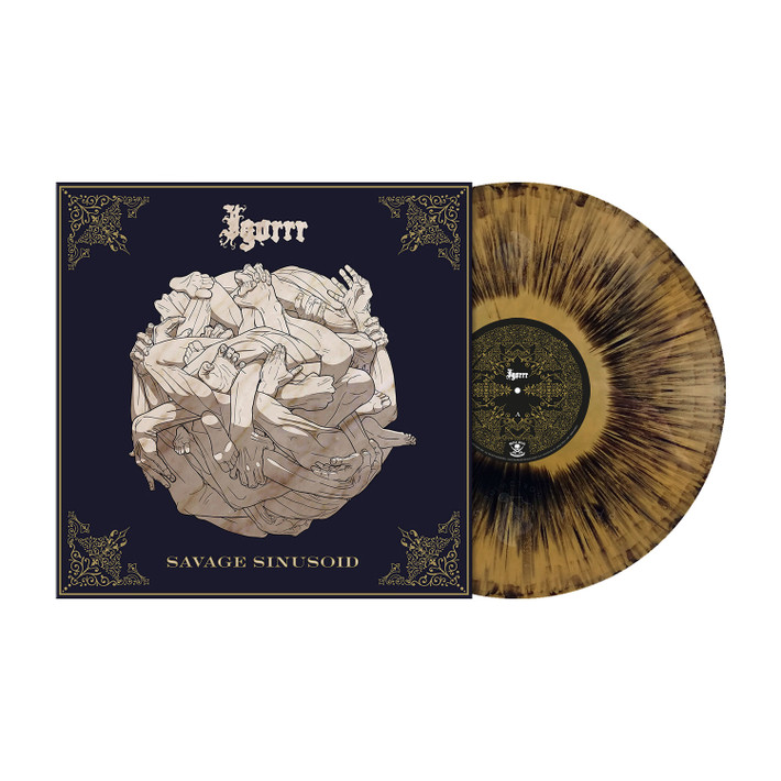 Igorrr 'Savage Sinusoid' LP Gold Blackdust Vinyl