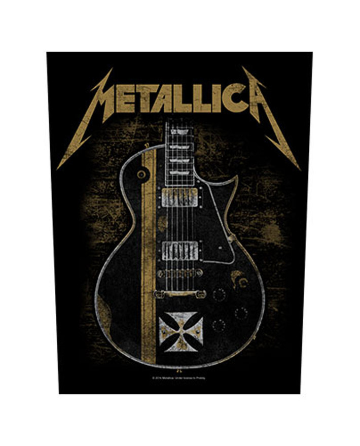 Metallica 'Hetfield Guitar' Back Patch | Eyesore Merch