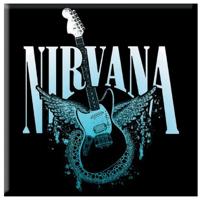 Nirvana 'Jag-Stang Wings' Fridge Magnet