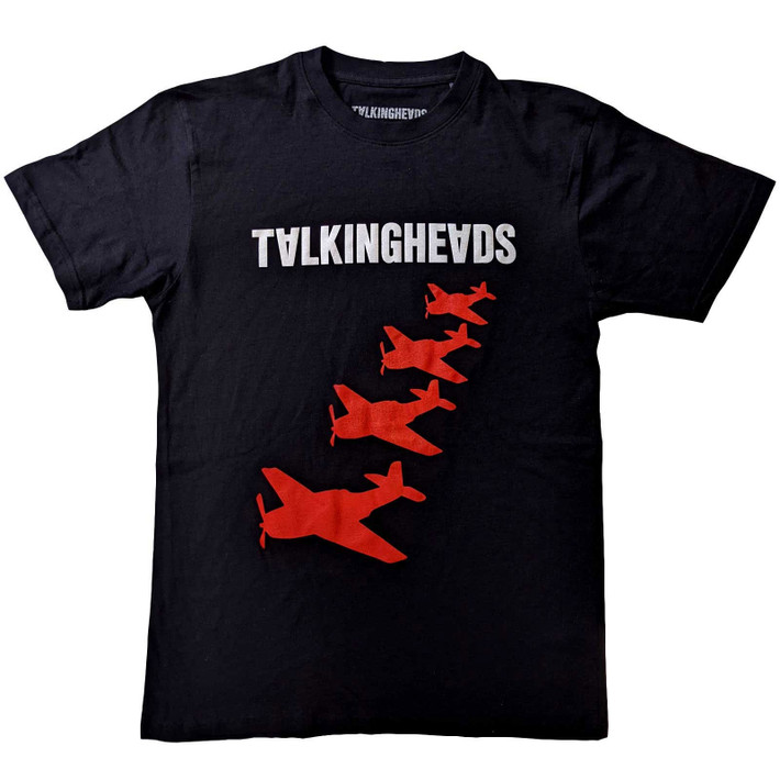 Talking Heads '4 Planes' (Black) T-Shirt | Eyesore Merch