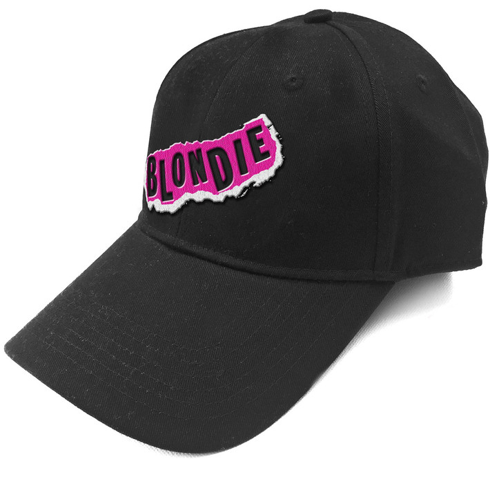 Blondie 'Punk Logo' (Black) Baseball Cap