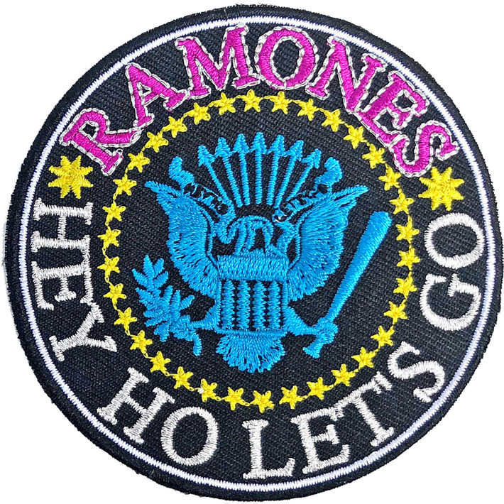 Ramones 'Hey Ho Let's Go V. 2' (Iron On) Patch | Eyesore Merch