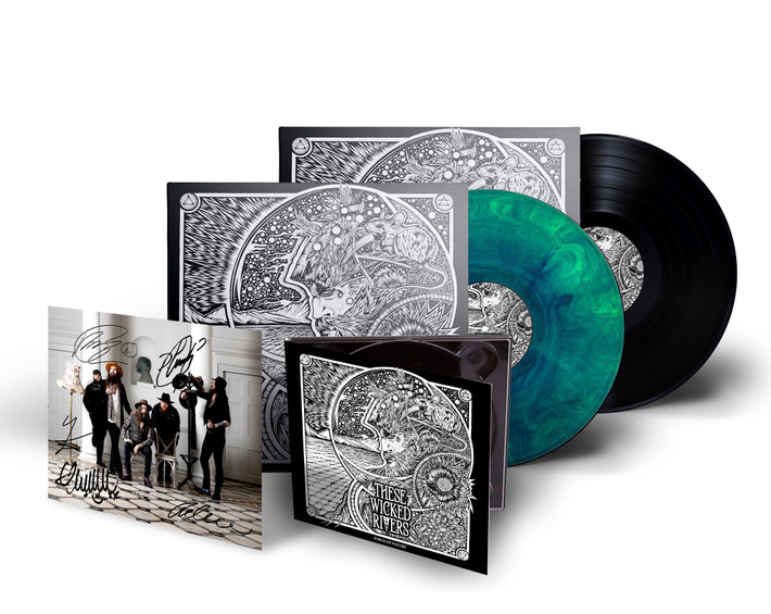 These Wicked Rivers 'Force Of Nature' CD & Vinyl Music Bundle