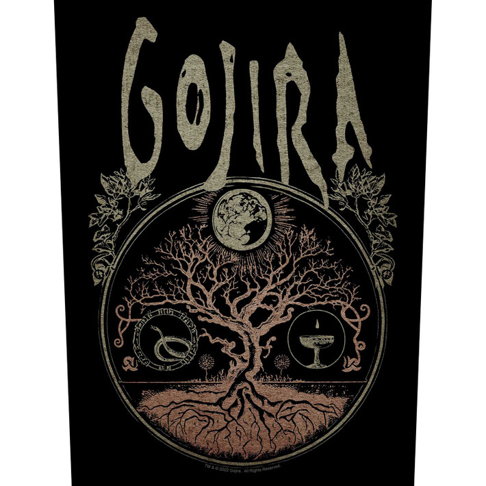 Gojira 'Tree Of Life' Back Patch | Eyesore Merch