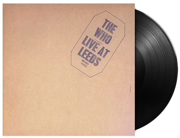 The Who 'Live At Leeds' (Half Speed Master) LP 180 Gram Black Vinyl