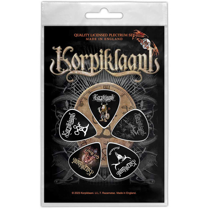 Korpiklaani 'Shaman Drum' Plectrum Pack | Eyesore Merch