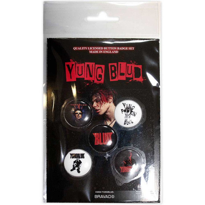 Yungblud Logos Button Badge Pack Eyesore Merch