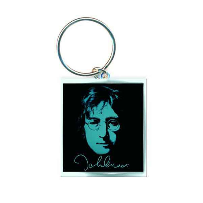 John Lennon 'Photo Print' Photo Keyring | Eyesore Merch