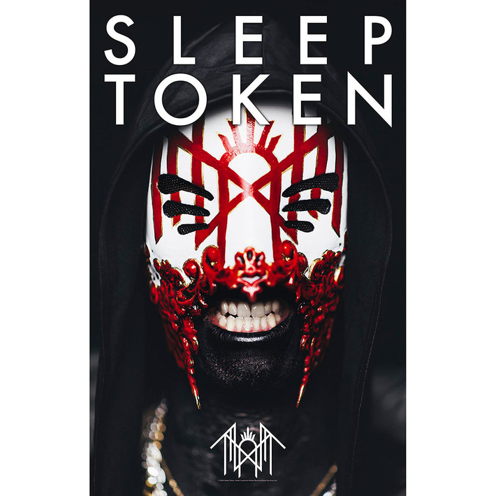 Sleep Token 'Vessel Mask' Textile Poster | Eyesore Merch