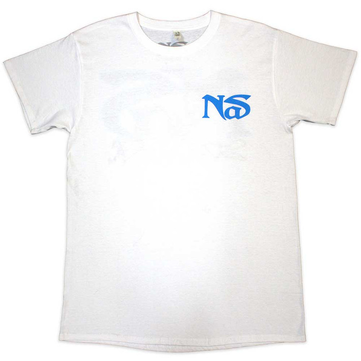 Nas 'Still City Infill' (White) T-Shirt | Eyesore Merch