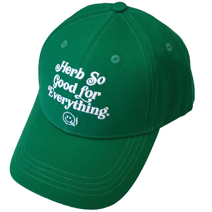 Bob Marley 'Herb So Good' (Green) Baseball Cap | Eyesore Merch
