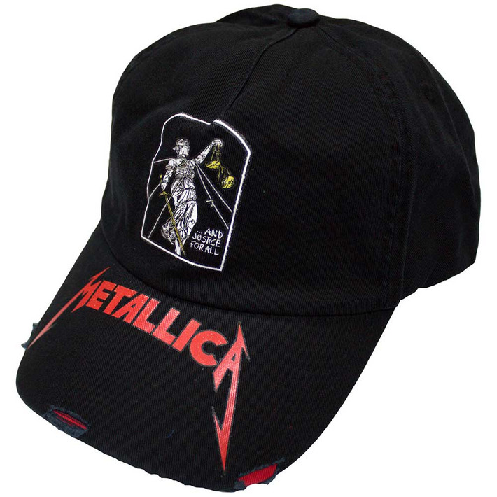 Metallica 'And Justice For All Tombstone' (Black) Baseball Cap ...