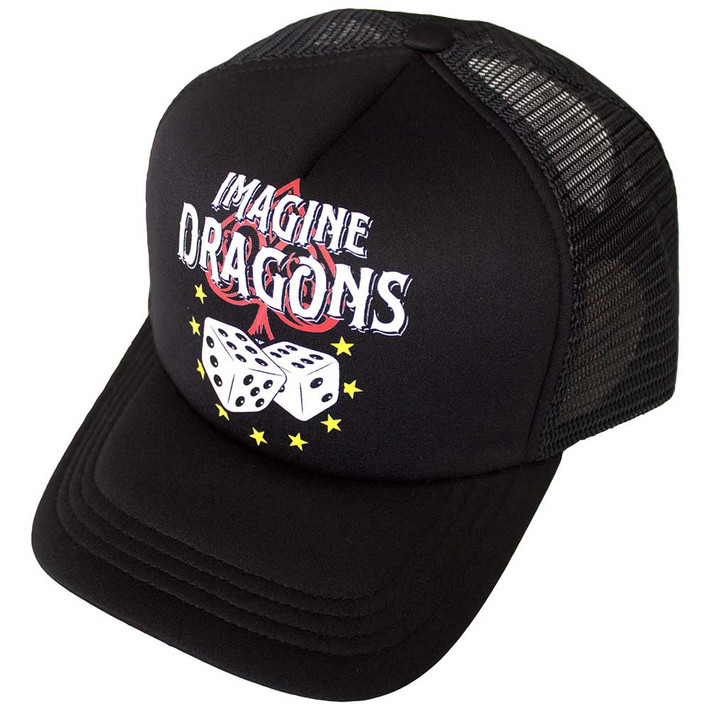 Imagine Dragons 'Dice' (Black) Trucker Cap