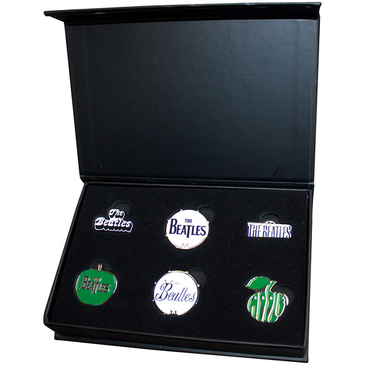 The Beatles 'Logos' Pin Badge Set | Eyesore Merch