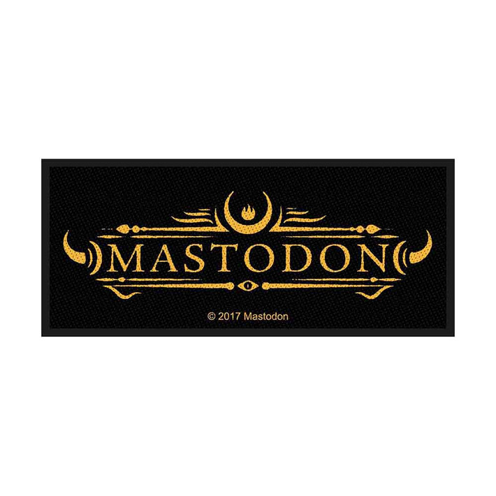 Mastodon 'Logo' Patch | Eyesore Merch