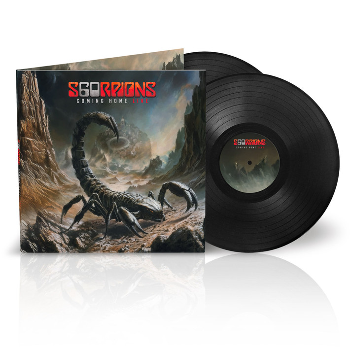 Scorpions 'Coming Home: Live' 2LP Black Vinyl