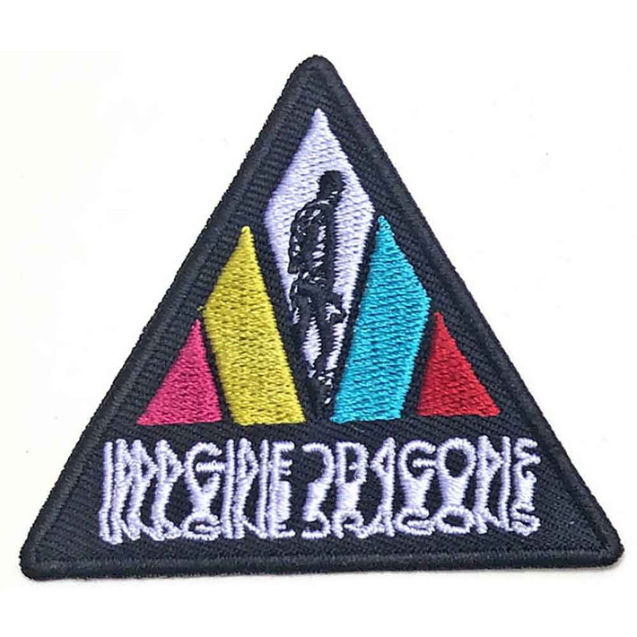 Imagine Dragons 'Blurred Triangle Logo' Iron On Patch