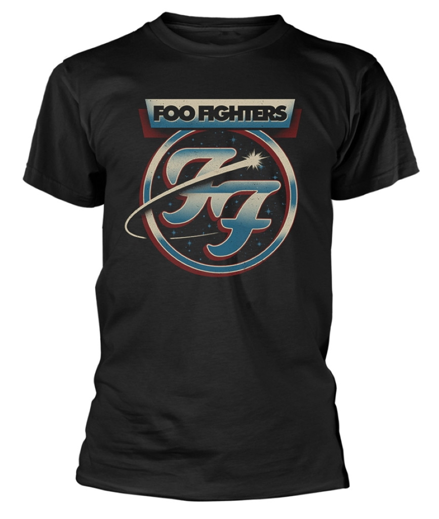 Foo Fighters 'Logo Gradient' (Black) T-Shirt