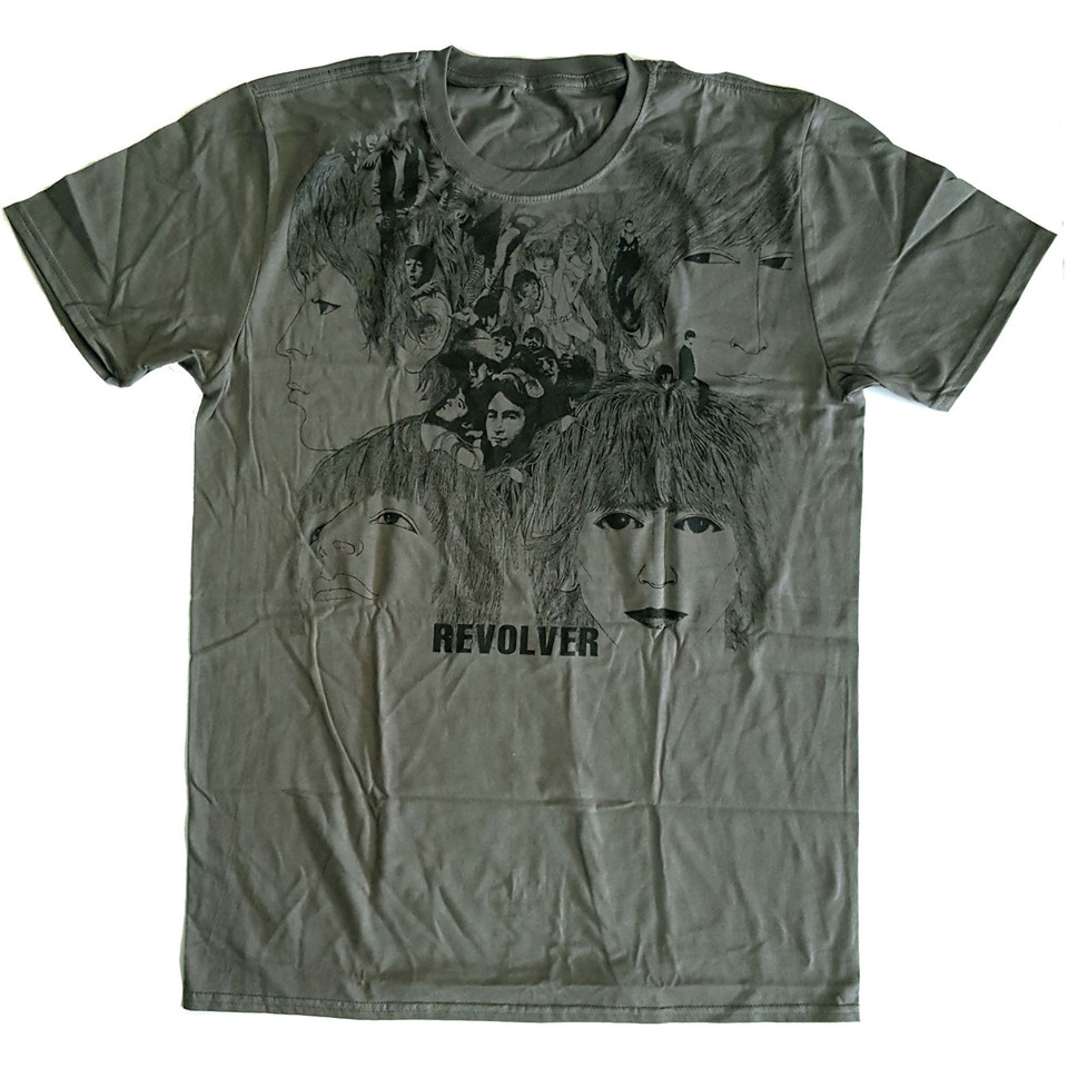 The Beatles 'Revolver' (Grey) T-Shirt | Eyesore Merch