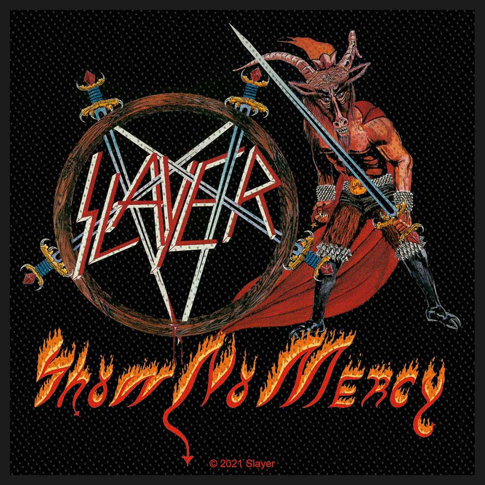 Slayer 'Show No Mercy' Patch | Eyesore Merch