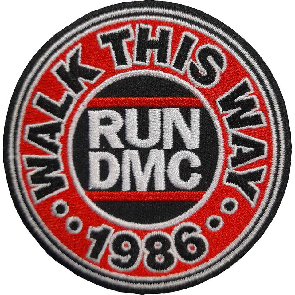 Run DMC 'Walk This Way' (Iron On) Patch | Eyesore Merch