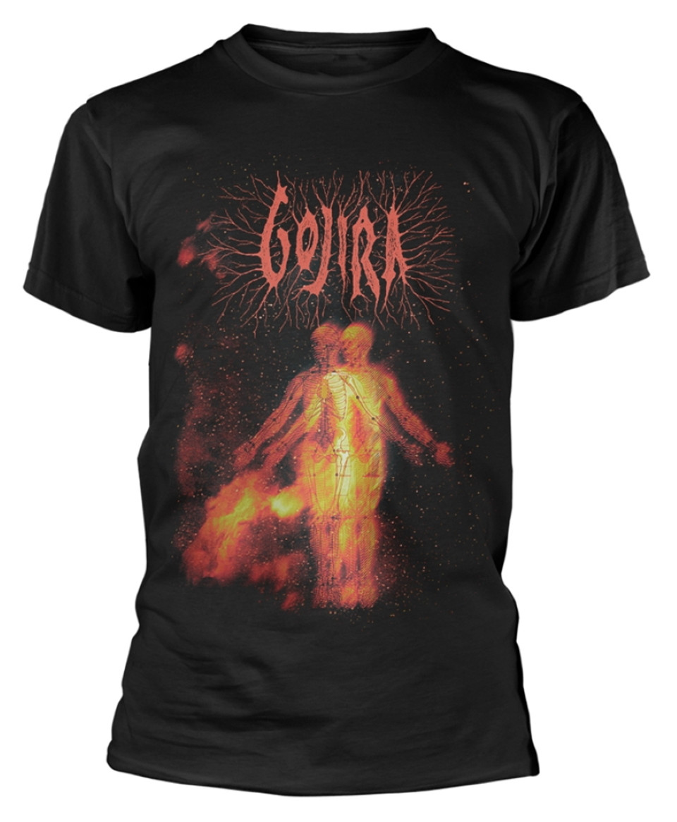 Gojira Stardust Black T Shirt Eyesore Merch