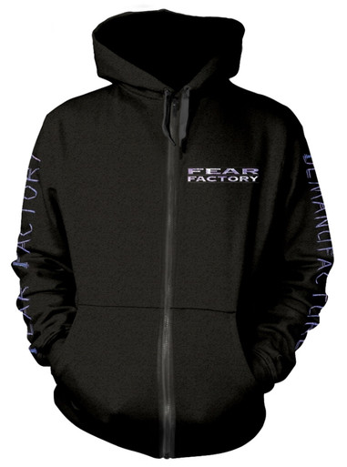 Fear Factory 'Demanufacture' (Black) Zip Up Hoodie