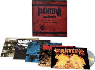 Pantera 'The Complete Studio Albums' 5CD Box Set