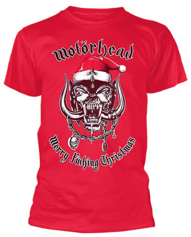 Motorhead 'Christmas 2017' (Red) T-Shirt | Eyesore Merch